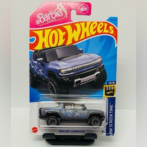Hot Wheels | Toys | Hotwheels Barbie The Movie 224 Gmc Hummer Ev | Poshmark